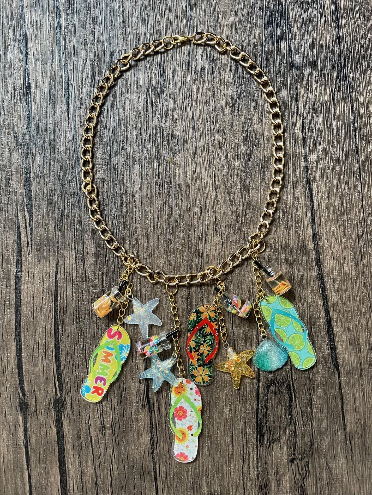 Love Summer Charm Necklace – saritabastone