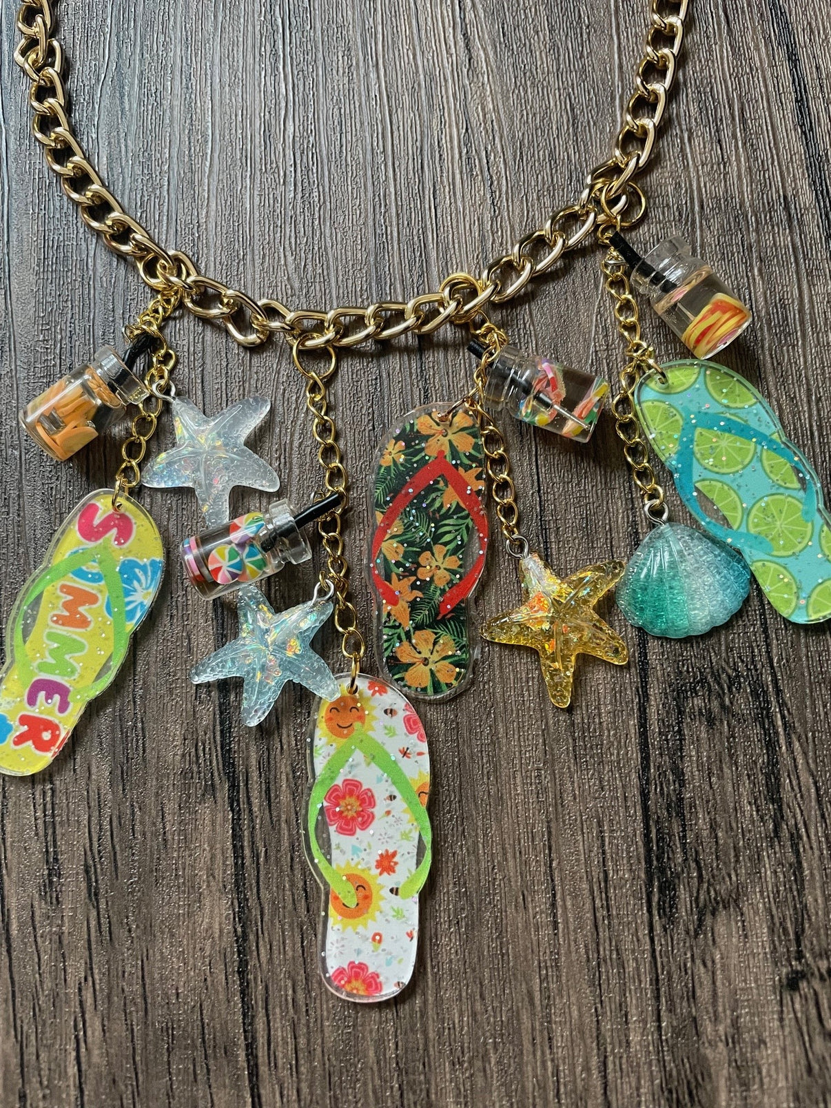 Love Summer Charm Necklace – saritabastone
